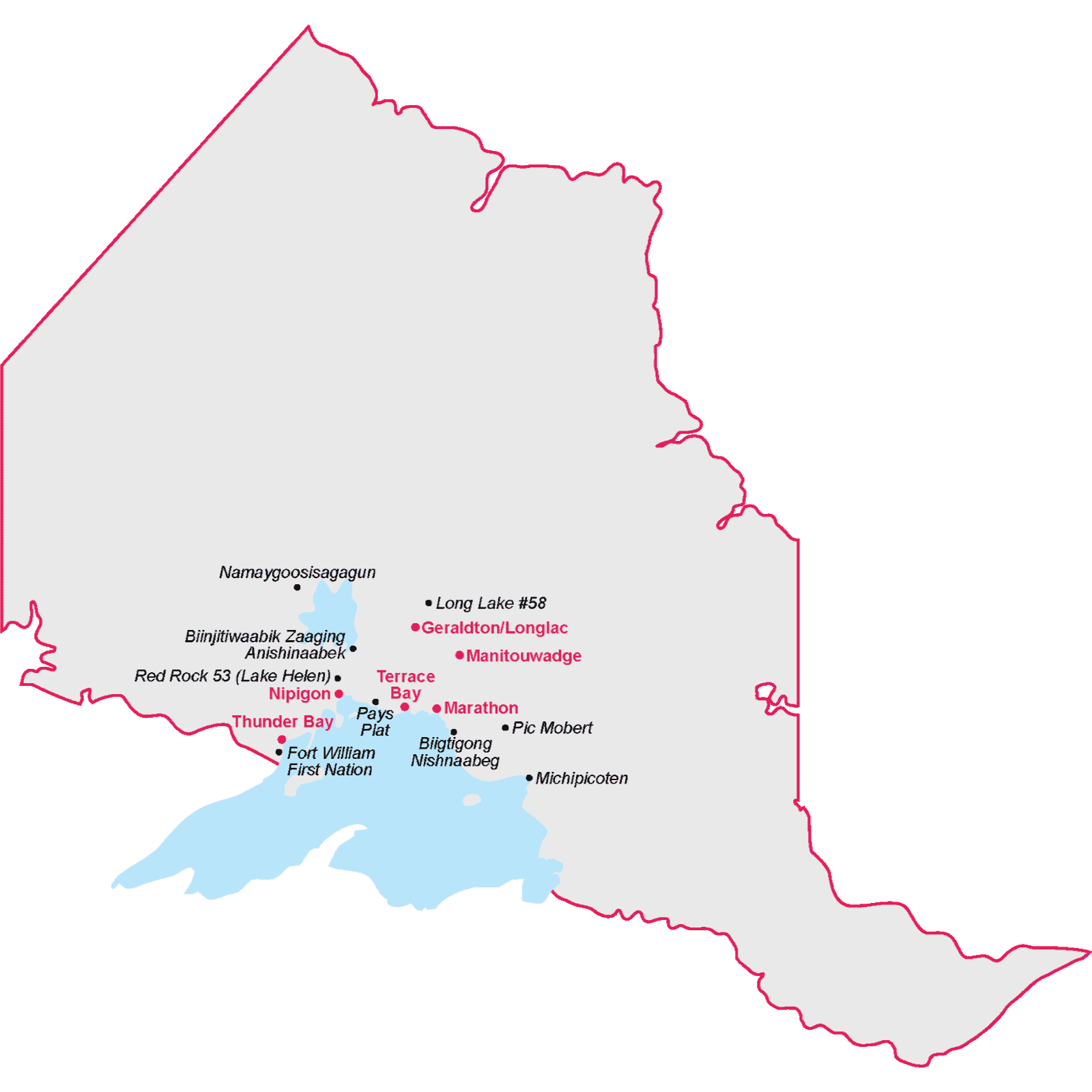 Regional Coverage Area :: Hospice Northwest